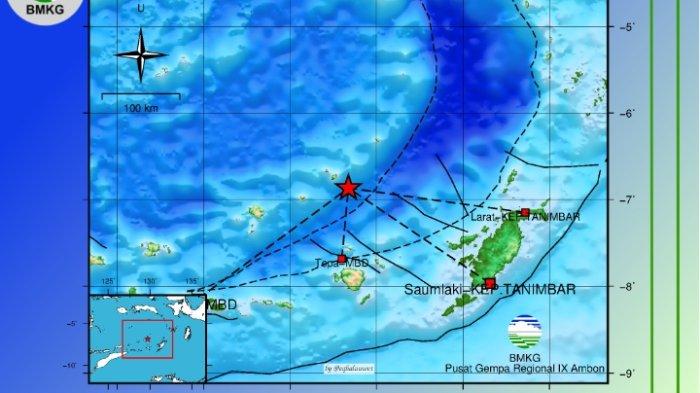 GEMPA Terkini Seram Bagian Timur Maluku Hari ini Sabtu 7 Desember 2024 Baru Saja, Cek BMKG ...