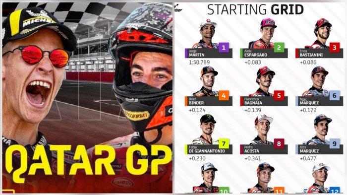 LINK Trans7 Live Streaming MotoGP Qatar 2024, Asa Jorge Martin dan Marc Marquez di Sirkuit ...