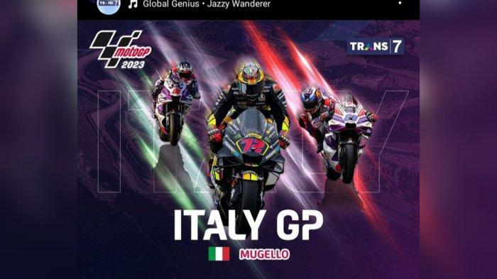 Live Streaming Trans7 MotoGP Italia 2023, Cek Link TV Online Siaran Langsung Trans 7 Sprint Race ...