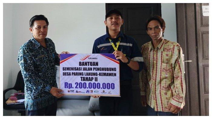 PT Tuah Turangga Agung Area Port Bantu Program Semenisasi Jl Paring ...