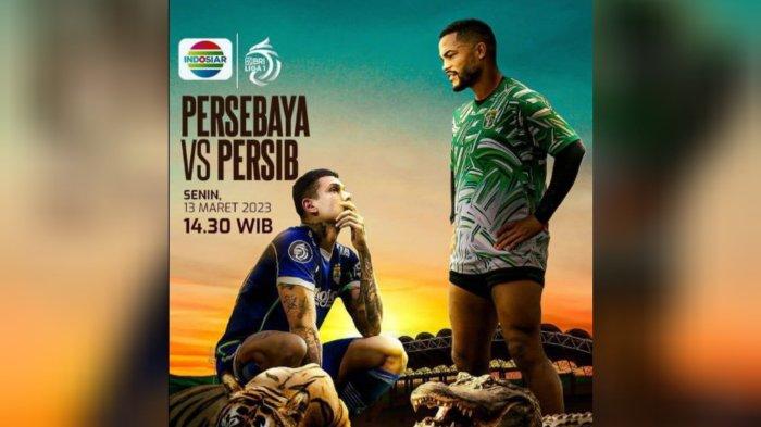 LINK Nonton Persebaya vs Persib di Streaming TV Online Live Indosiar 15.00 WIB, Ciro Alves ...