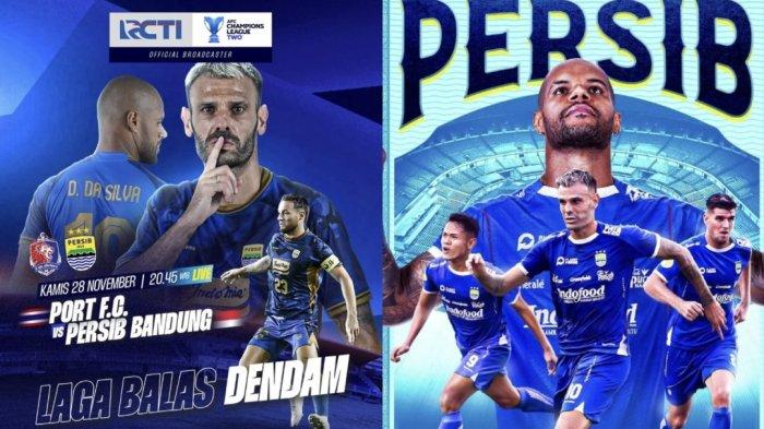 Live Gratis RCTI Malam Hari! Port FC vs Persib Bandung di ACL 2, Bobotoh Pegang Janji Marc Klok ...