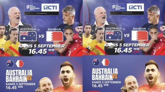 Live Gratis RCTI Australia vs Bahrain Link Streaming dan Live Score ...