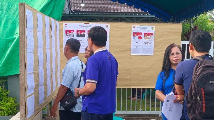 Warga Mulai Datangi TPS 22 Jalan Pangrango Palangkaraya Lokasi Willy M ...