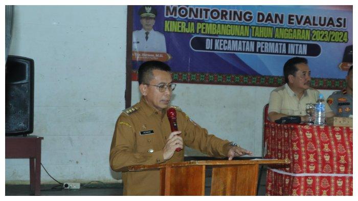 Pj Bupati Murung Raya Monev Kinerja Pembangunan di Kecamatan Sumber ...