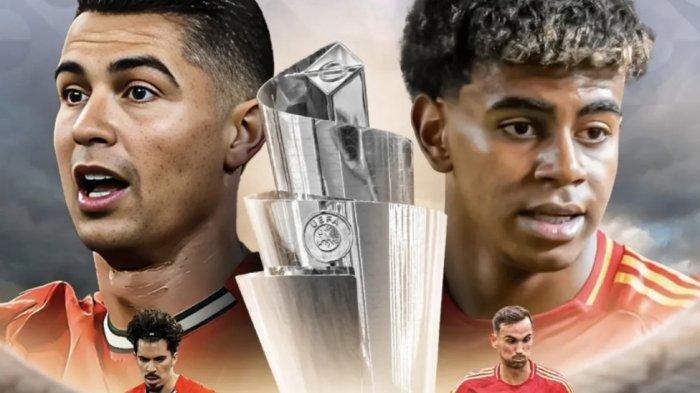 LIVE Skor Hasil Portugal vs Spanyol Final UEFA Nations League 2025, Adu Kuat Ronaldo-Yamal ...