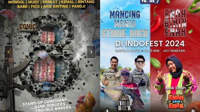 Jadwal Acara Trans 7 Kamis 4 Juli 2024, Film Seru Comic 8: Casino Kings Part 1 dan Enah Bikin ...