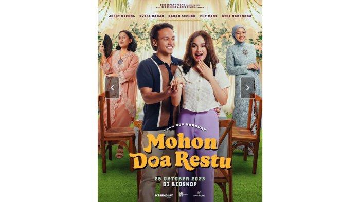 Jadwal Tayang dan Sinopsis Film Mohon Doa Restu di Bioskop, Aksi Komedi Jefri Nichol dan Syifa ...