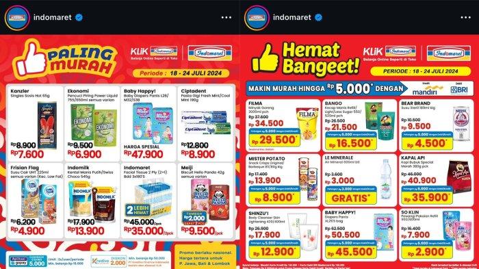 Berakhir Hari Ini, Cek Promo Indomaret Murah: Ada Filma Minyak Goreng ...