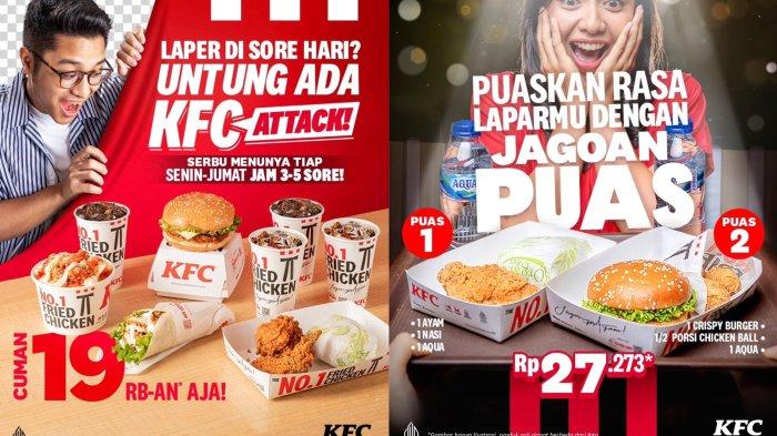 Kumpulan Promo KFC Spesial HUT 44th, Ada KFC Attack Rp 19.000 dan ...