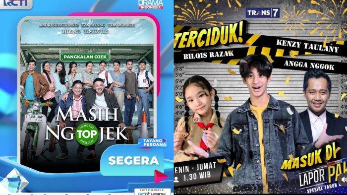 Jadwal Acara TV Kamis 18 Januari 2024, Nonton TOP: Masih Ngojek di RCTI ...