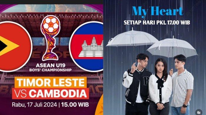 Jadwal Acara SCTV Hari Ini, Ada ASEAN U19: Timor Leste vs Cambodia dan ...