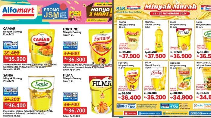 Promo Minyak Goreng Murah Alfamart dan Indomaret Berakhir 26 Desember 2025, Cek Harga Terbaru ...