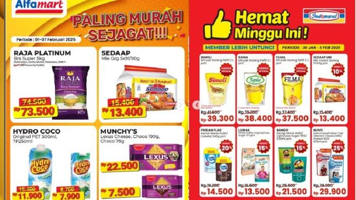 Katalog Promo Indomaret dan Alfamart Hari ini Khusus Rabu 11 Juni 2025, Harga Beras Premium ...