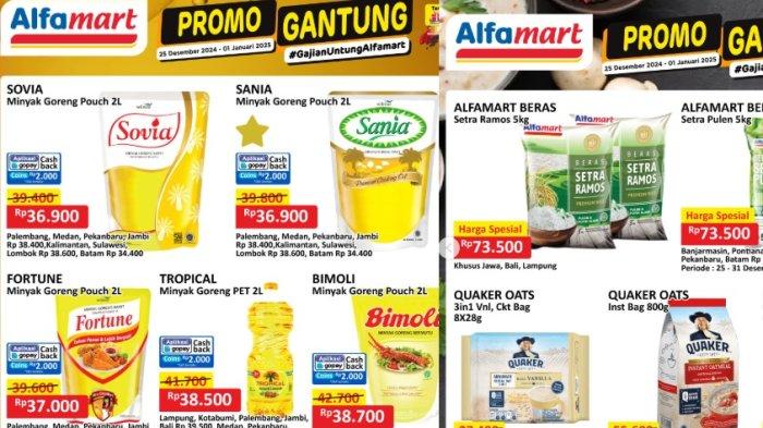Katalog Promo Alfamart dan Indomaret Spesial 25 Desember 2024 Beras dan Minyak Goreng Murah ...