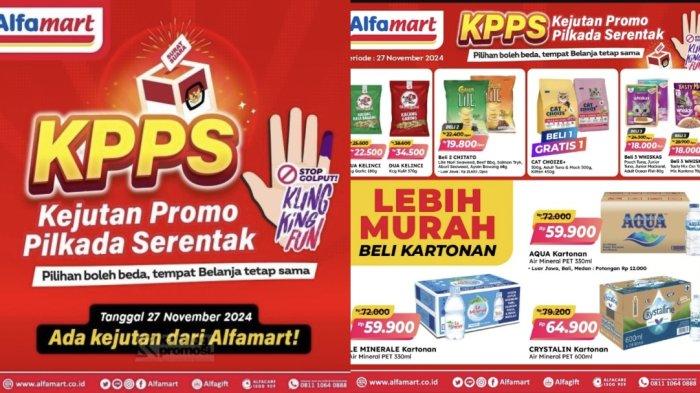 Promo Alfamart Pilkada Serentak, Katalog Promo KPPS Khusus 27 November ...