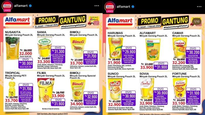 Promo Gantung Alfamart Periode 25 Januari - 1 Februari 2024, Raih ...