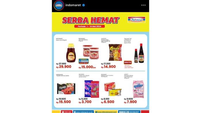 Promo Indomaret 1-14 Mei 2024, Diskon Serba Hemat Larisst Deterjen Rp 7 ...
