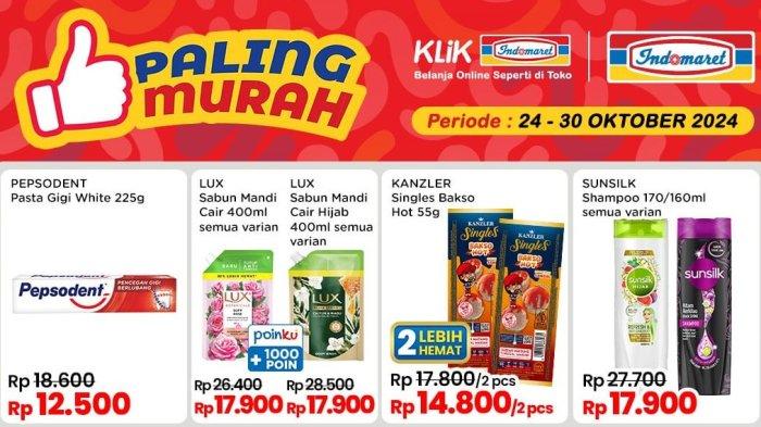 Promo Indomaret Hari Ini 24-30 Oktober 2024, Produk Paling Murah Susu ...