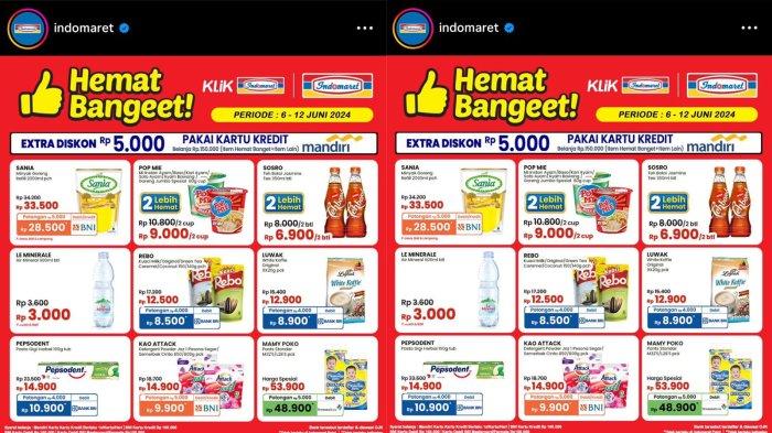 Hemat Banget! Promo Indomaret 6 - 12 Juni 2024: Minyak Goreng Rp 33.500 ...