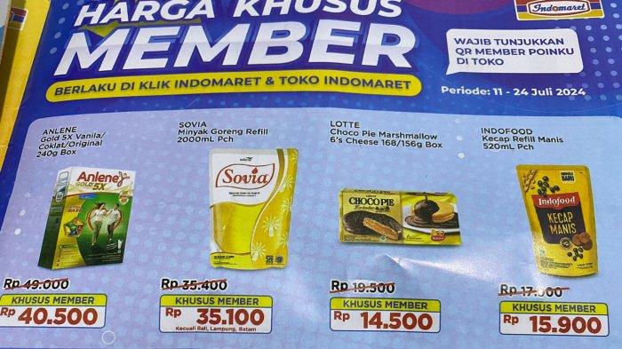 Promo Indomaret 11 Juli 2024, Khusus Member Sovia Minyak Goreng Rp 35. ...