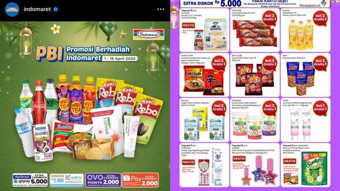 Promo PBI Indomaret Hari Ini Sampai 15 April 2024, Diskon Beli 1 ...
