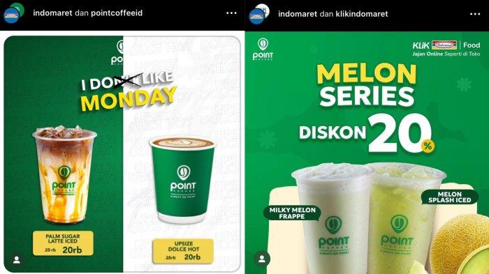Promo Point Coffee Indomaret Hari Ini, Palm Sugar Latte Rp 20.000 ...
