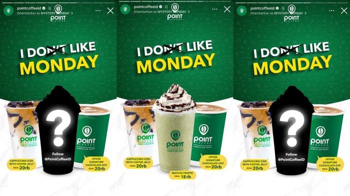 Promo Point Coffee Indomaret Hari Ini, Diskon I Do Like Monday Mystery ...