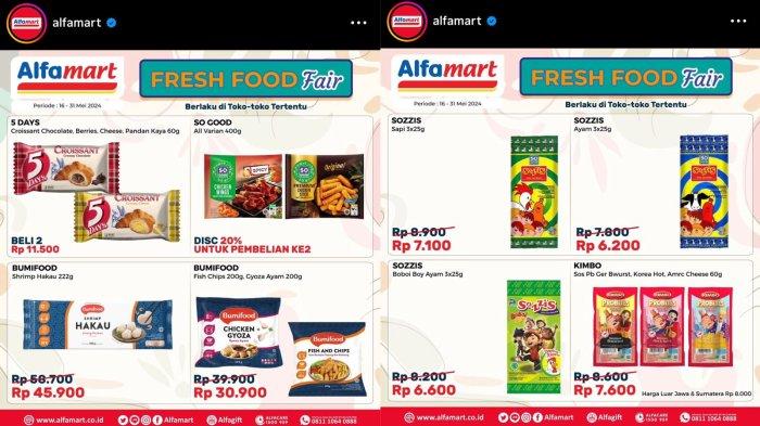 Promo Fresh Food Alfamart Hari Ini Sampai 31 Mei 2024, So Good Diskon ...