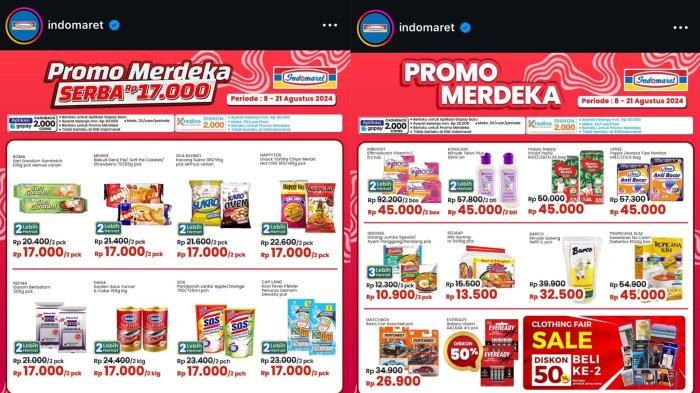 Promo Merdeka Indomaret 17 Agustus, Harga Murah Sarden Rp 17.000 Per 2 ...