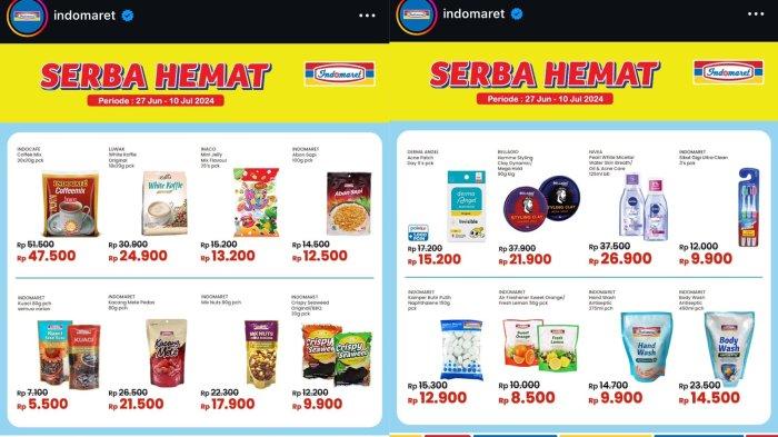 Promo Serba Hemat Indomaret Hari Ini, Dapatkan Body Wash Rp 14.500 dan Abon Sapi Cuma Rp 12.500 ...