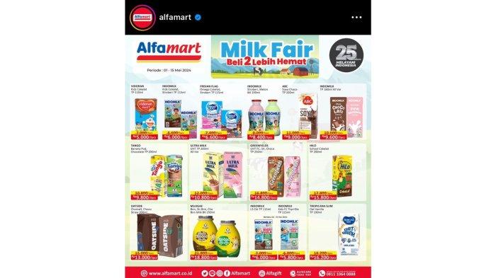 Promo Susu Alfamart Hari Ini, Ultra Milk UHT Beli 2 Lebih Hemat Jadi Rp ...