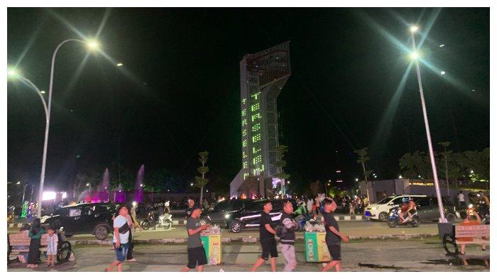 Bundaran Besar Palangka Raya, Ikon Favorit Warga Kalteng jelang Malam ...