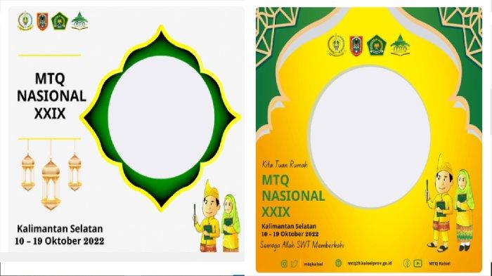 GRATIS Link Twibbon MTQ Nasional 2022, Pilih Desain Tema Islami MTQ ...