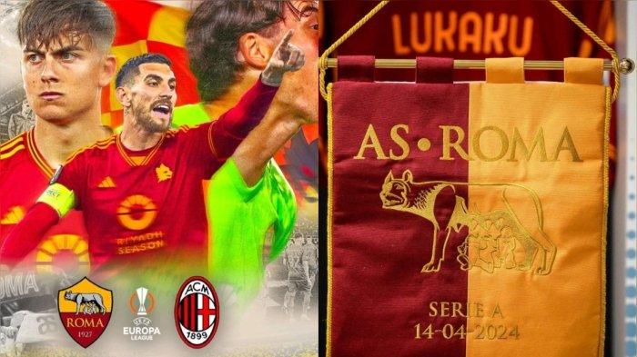 Link Live Streaming Bola AS Roma vs AC Milan Leg 2 Liga Europa, Kejutan De Rossi Hari ini ...