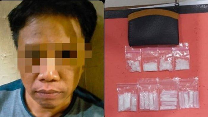 Narkoba Kalsel, Pengedar di Lianganggang Ditangkap Polisi, Sita 22 Paket Sabu - Tribunkalteng.com