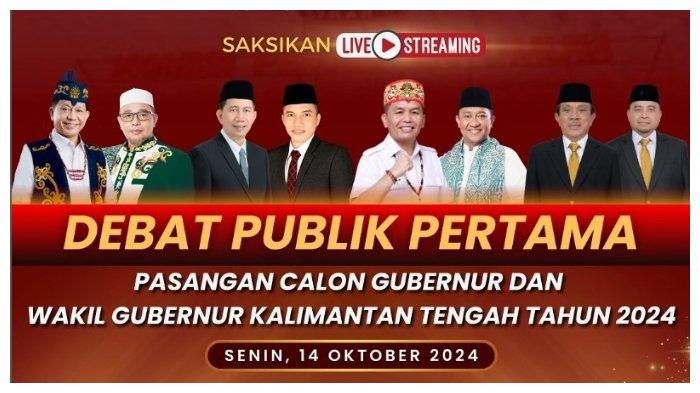 Ini Tata Tertib Debat Pilgub Kalteng 2024, Berlangsung di Swiss-Belhotel Danum Palangka Raya ...