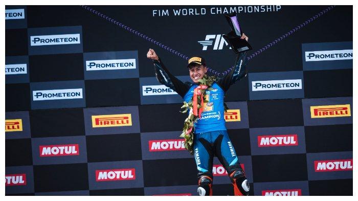 Pebalap Yamaha Harumkan Indonesia, Aldi Satya Mahendra Catatkan Sejarah Juara Dunia WorldSSP300 ...