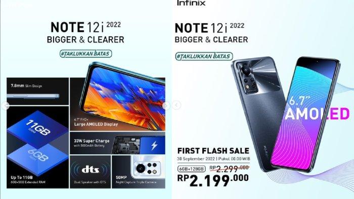 Layar Amoled dan RAM Hingga 11 GB, Infinix Note 12i Cek Harga ...