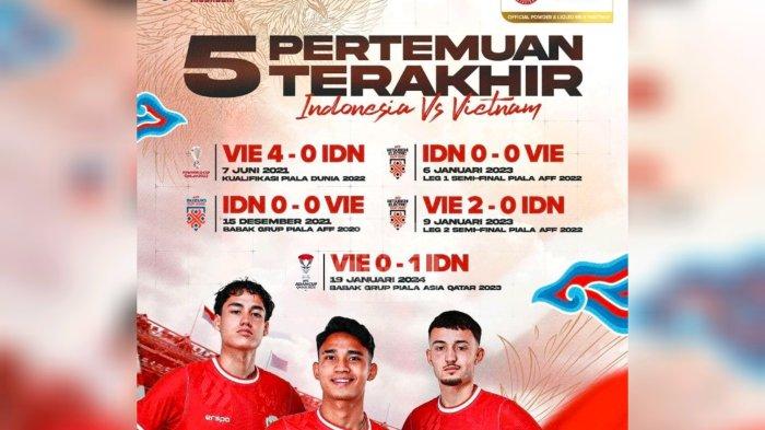 Hasil Vietnam vs Timnas Indonesia, Gol Idzes dan Oratmangoen Jadi Poin di Klasemen Grup F ...