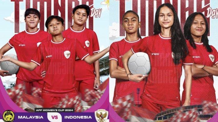 Live Streaming Link TV Online Indonesia vs Malaysia, Kans Timnas Putri di ASEAN Cup Women 2024 ...