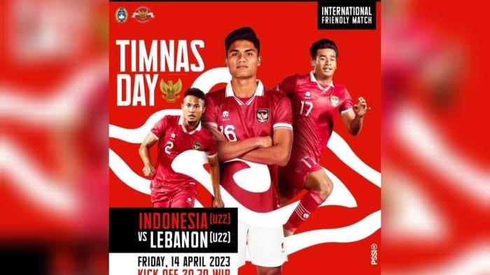 LINK TV Online ANTV Live Streaming Bola Timnas U22 Indonesia vs Lebanon Jelang SEA Games 2023 ...