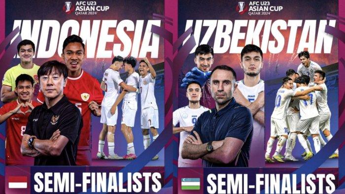 TV Online Link Live Streaming Indonesia vs Uzbekistan Piala Asia U23 2024, Line Up dan Fakta ...