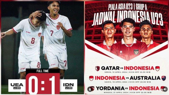 Jadwal Timnas U23 Indonesia di Piala Asia U23 2024, Intip Nasib Qatar, Yordania dan Australia ...