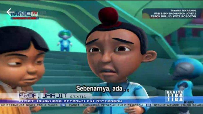 Link Streaming MNCTV Upin Ipin Hari Ini, Aksi Jarjit di Selamat Pagi ...