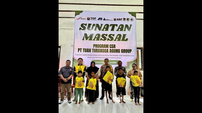 PT Tuah Turangga Agung Gelar Sunat Massal di Puskesmas Tumpung Lahung ...