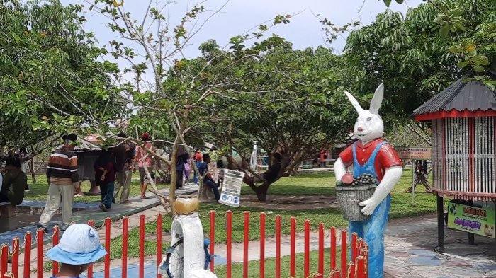 Libur Tahun Baru 2023 di Kobar, Taman Agrowisata Kelinci Desa Kumpai ...