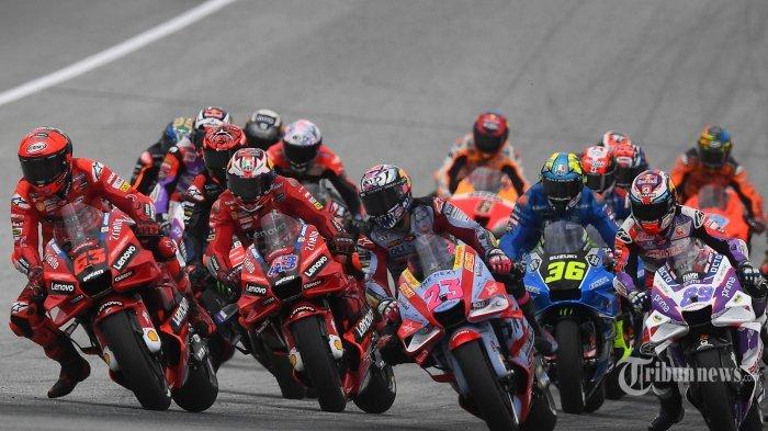 Hasil Sprint Race MotoGP San Marino 2023 Trans 7, Marc Marquez Unjuk Gigi, dan Jorge Martin ...