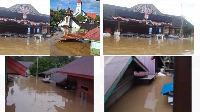 Banjir Menenggelamkan Mahakam Ulu Kaltim Paling Besar Terparah Sepanjang Sejarah, Aktivitas ...