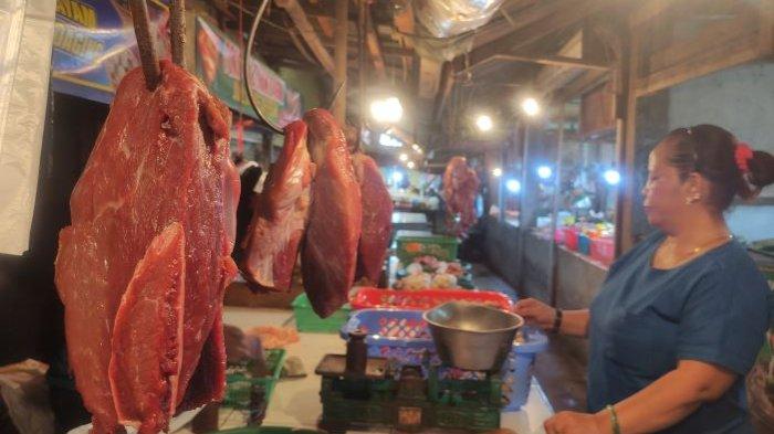 Harga Daging Sapi Tembus Rp 170 Ribu per Kg di Pasar Besar Palangkaraya, Cek Harga Sembako Lain ...